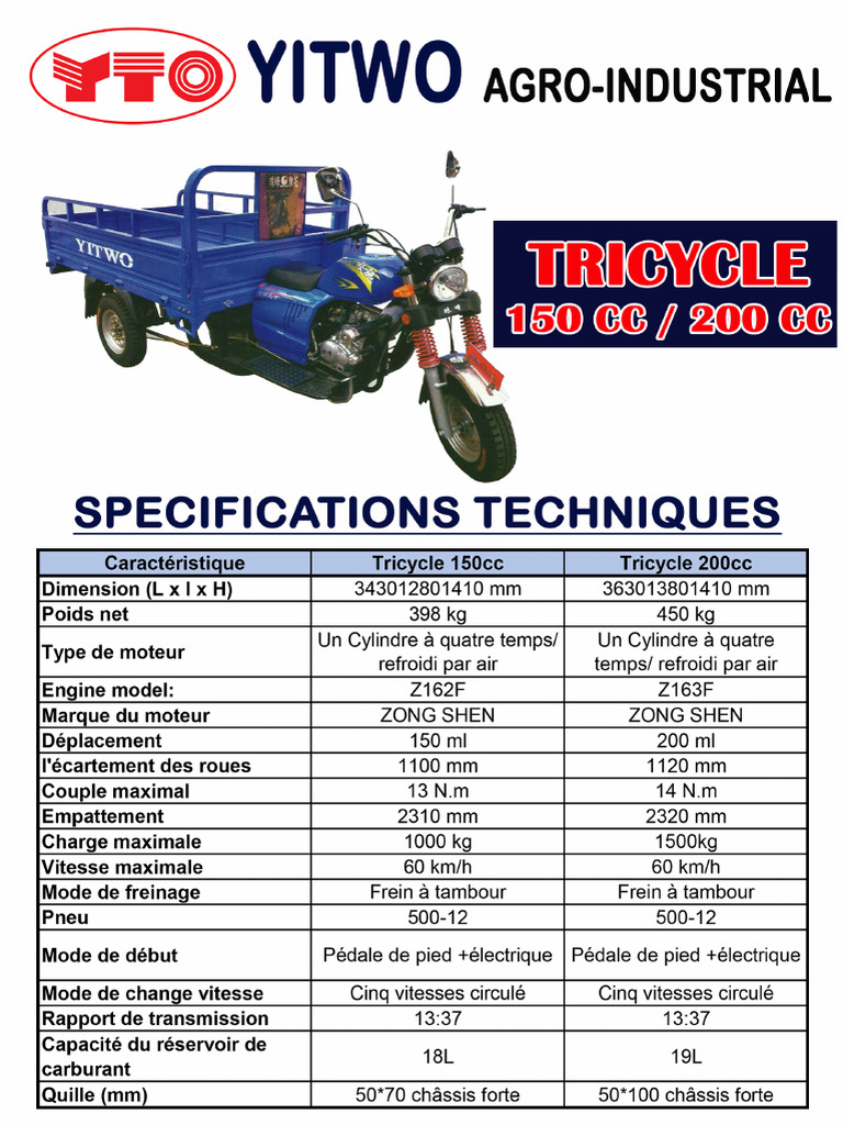 Tricycle Yitwo | PDF