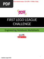 FLL Challenge 2024-25 Robot Game Rulebook EN Web | PDF