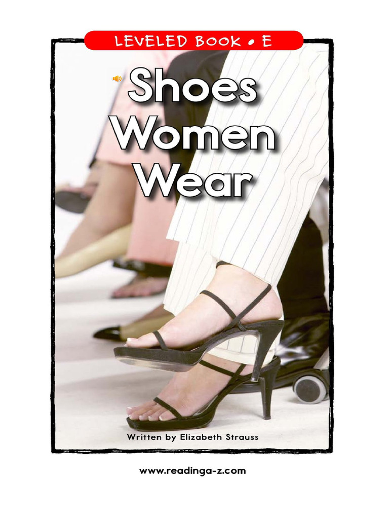 Shoes Women Wear | PDF