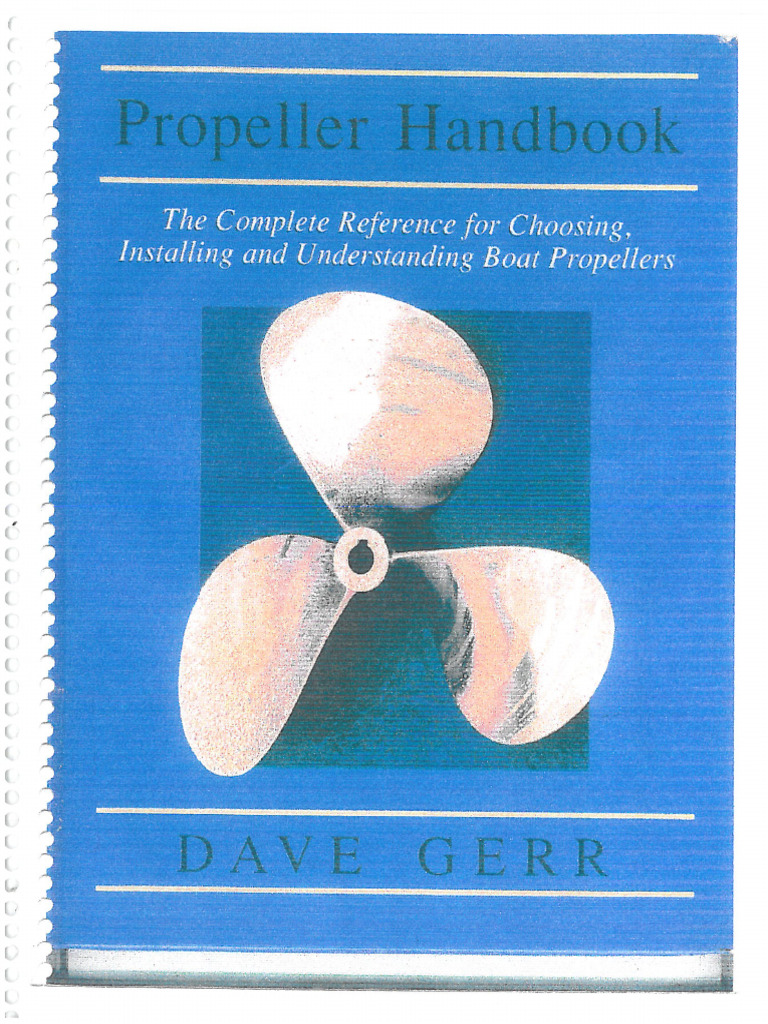 Propeller Handbook | PDF
