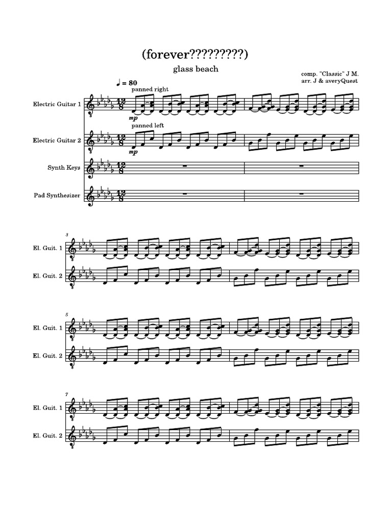 Comp. Classic J M. Arr. J & AveryQuest - (Forever ) | PDF