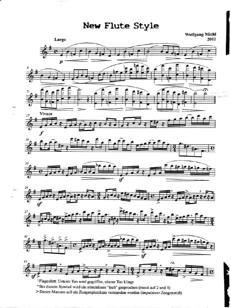 New Flute Style | PDF