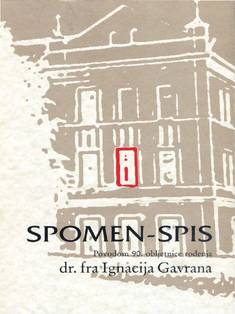 2004 Spis povodom 90. oblj rodj. fra Ignacija Gavrana (pretr,) | PDF