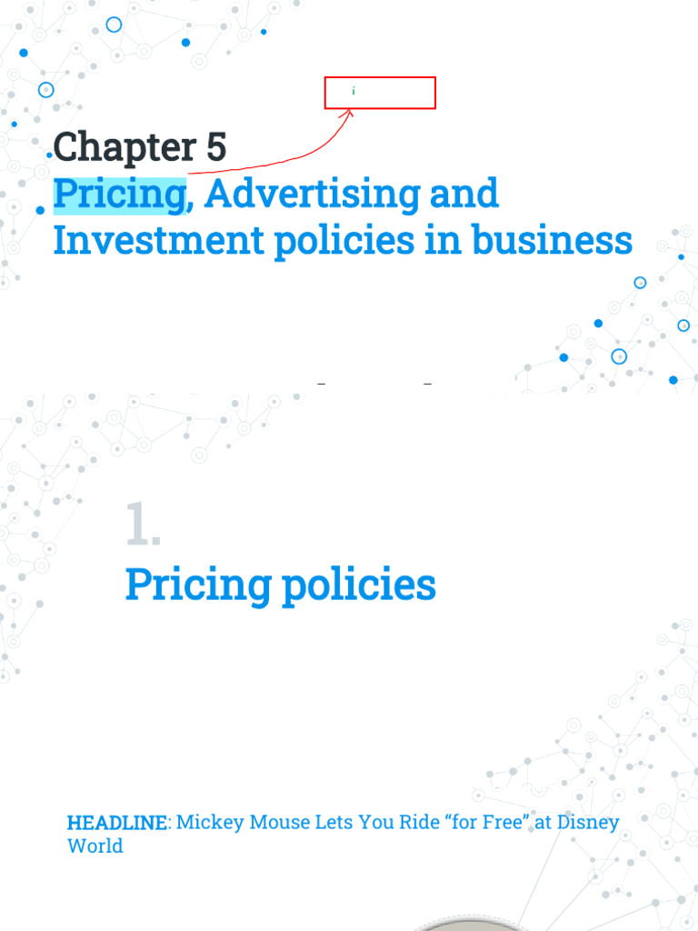 Chapter 5 - Pricing Strategies, Advertising and Investment | PDF | Internal Rate Of Return | Net ...