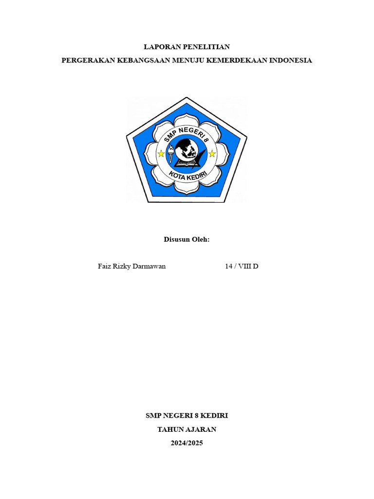 Laporan Ips - Faiz Rizky Darmawan | PDF