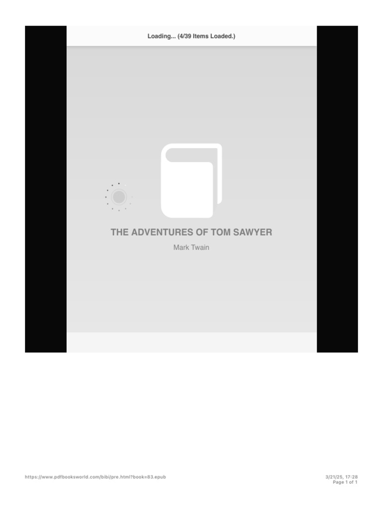The Adventures of Tom Sawyer - Mark Twain - Pdfbooksworld | PDF