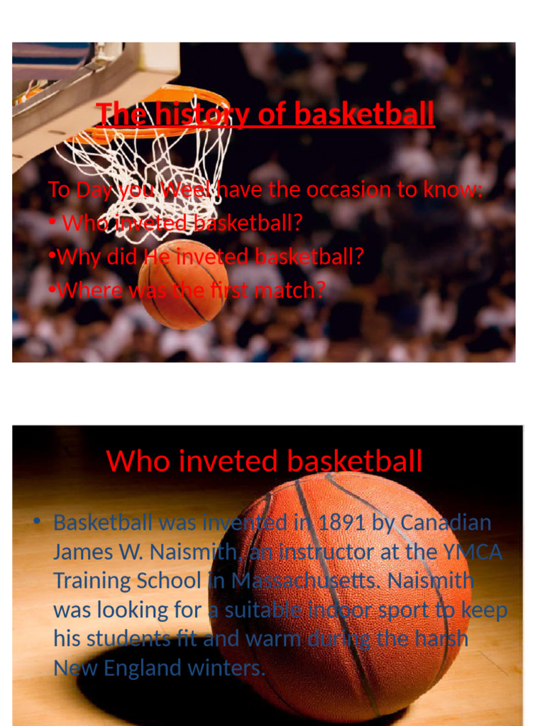 Invention of Basketball by Naismith | PDF