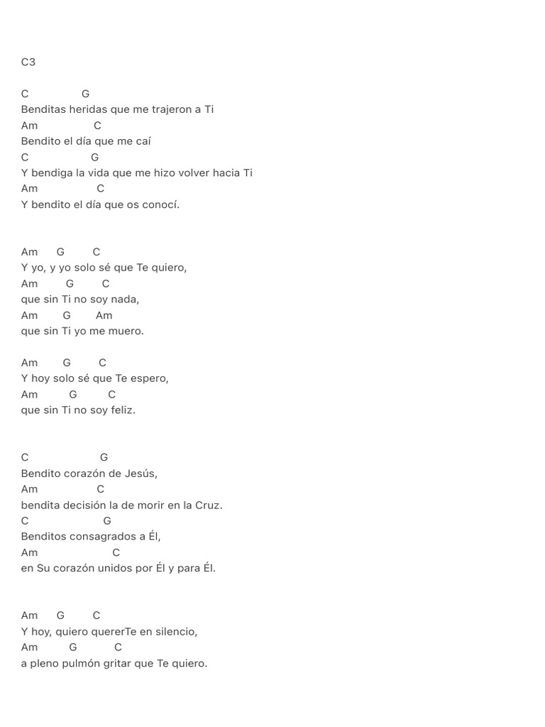Acordes de "Eres Todo Poderoso" | PDF