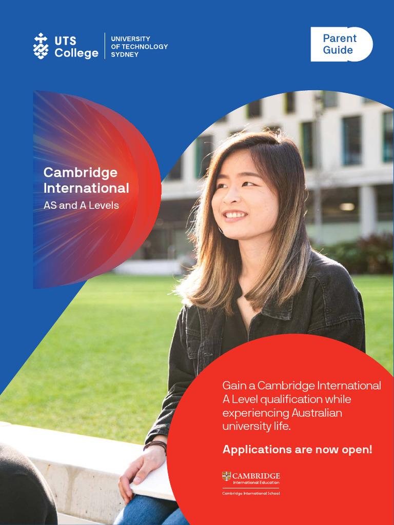 Cambridge A Levels at UTS College 2026 | PDF | Academic Degree | University