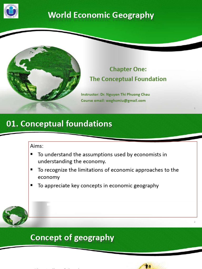 2 WEG - Conceptual Foundation | PDF | Geography | Labour Economics