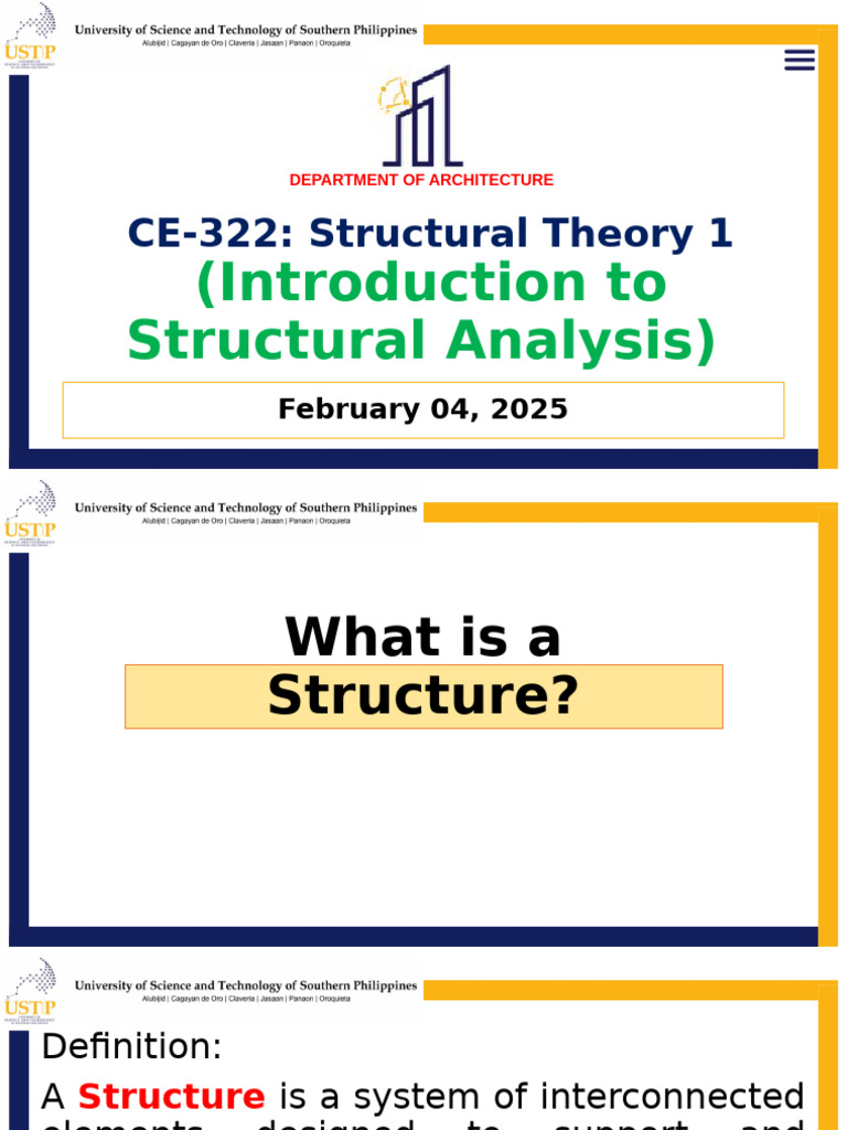 1. Introduction to Structural Theory 1 | PDF | Truss | Beam (Structure)