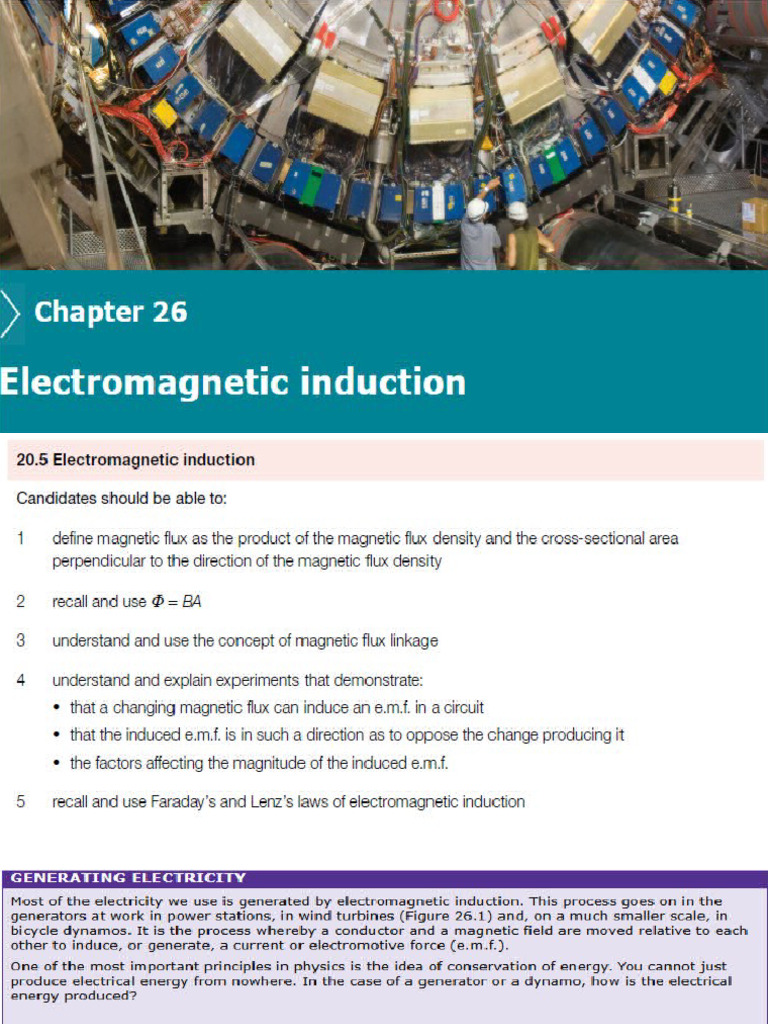 Electromagnetic Induction | PDF