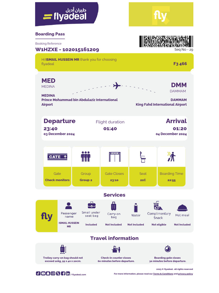 BoardingPass | PDF