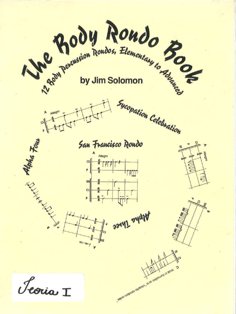 The Body Rondo Book | PDF