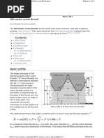 External Metric ISO Thread Table Chart Sizes M20 - M55 - Engineers Edge ...