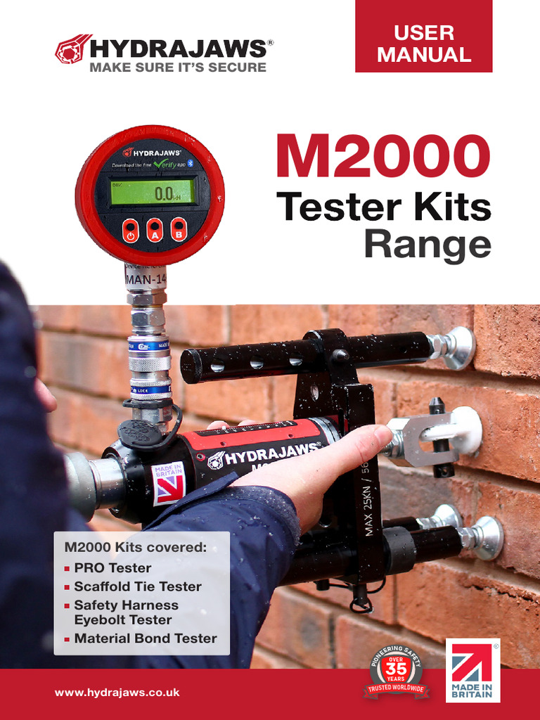 Hydrajaws 132-113-M2000-Operating-Instructions-Web-v1.5-ENG | PDF | Screw | Adhesive