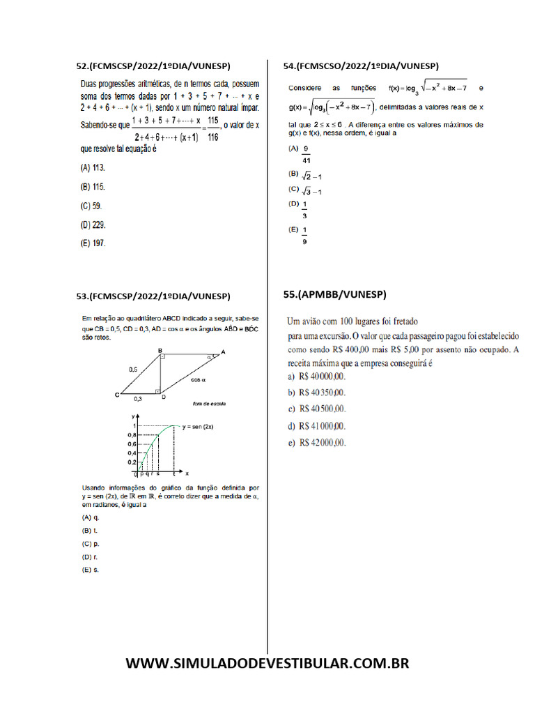 Simulado Zero Apmbb Cfo PMSP (1) 24 | PDF