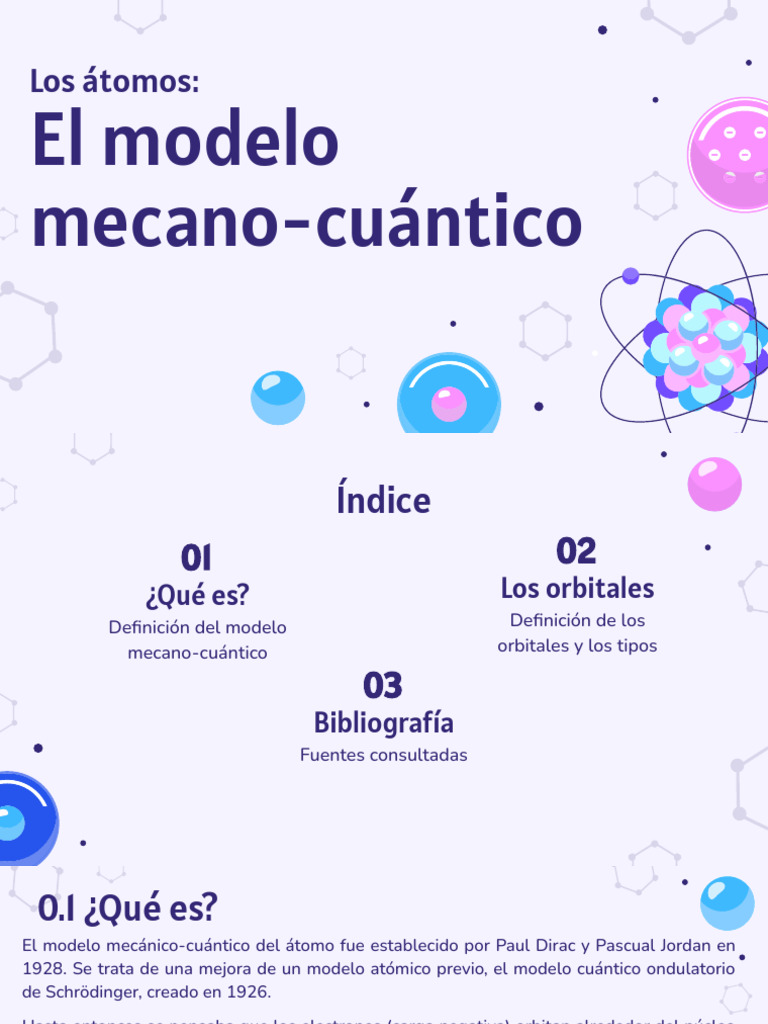 El Modelo Mecano Cuántico | PDF