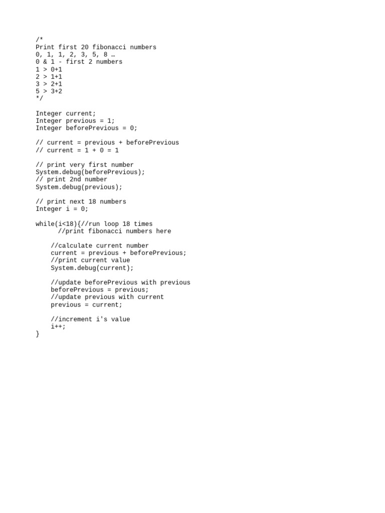 While Loop Challege Solution | PDF