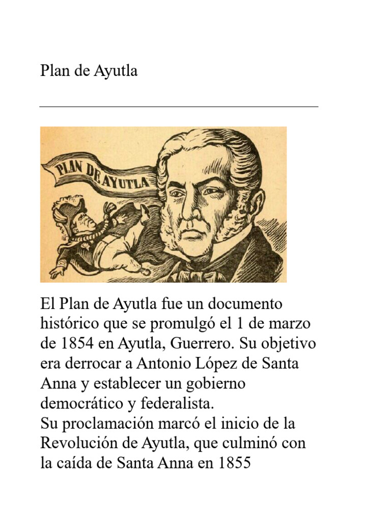 plan de ayutla (1) | PDF
