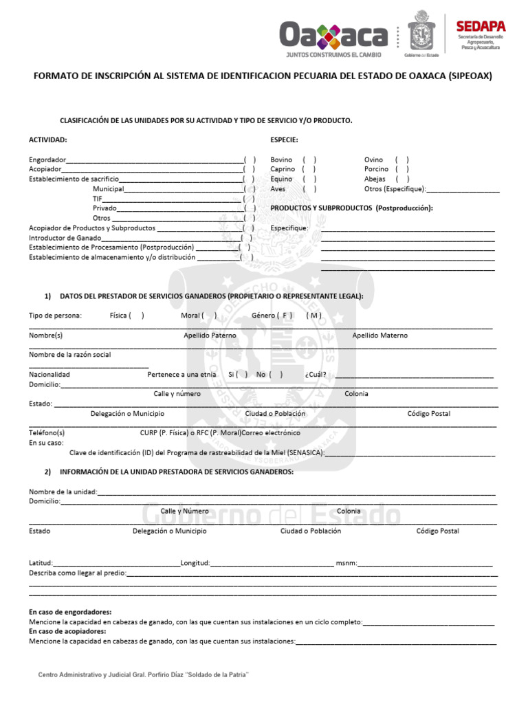 DFPDSA-027-FORMATO-DE-INSCRIPCION-SIPEOAX | PDF