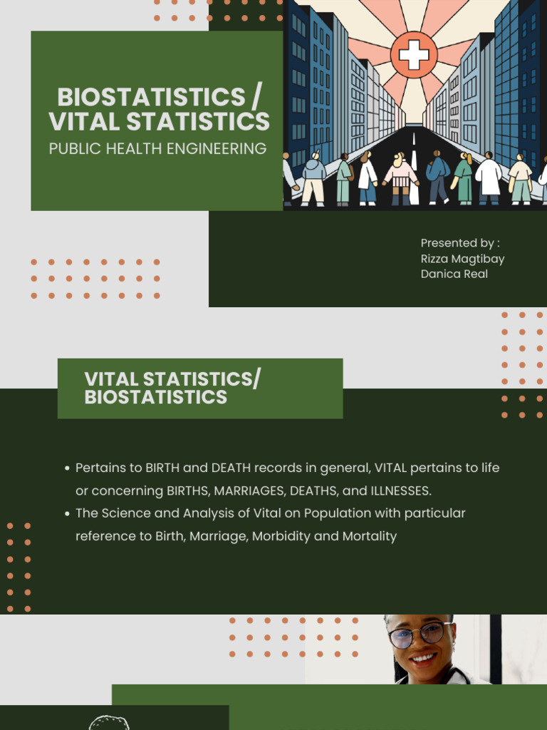 Biostatistics and Vital Statistics | PDF | Mortality Rate | Pregnancy
