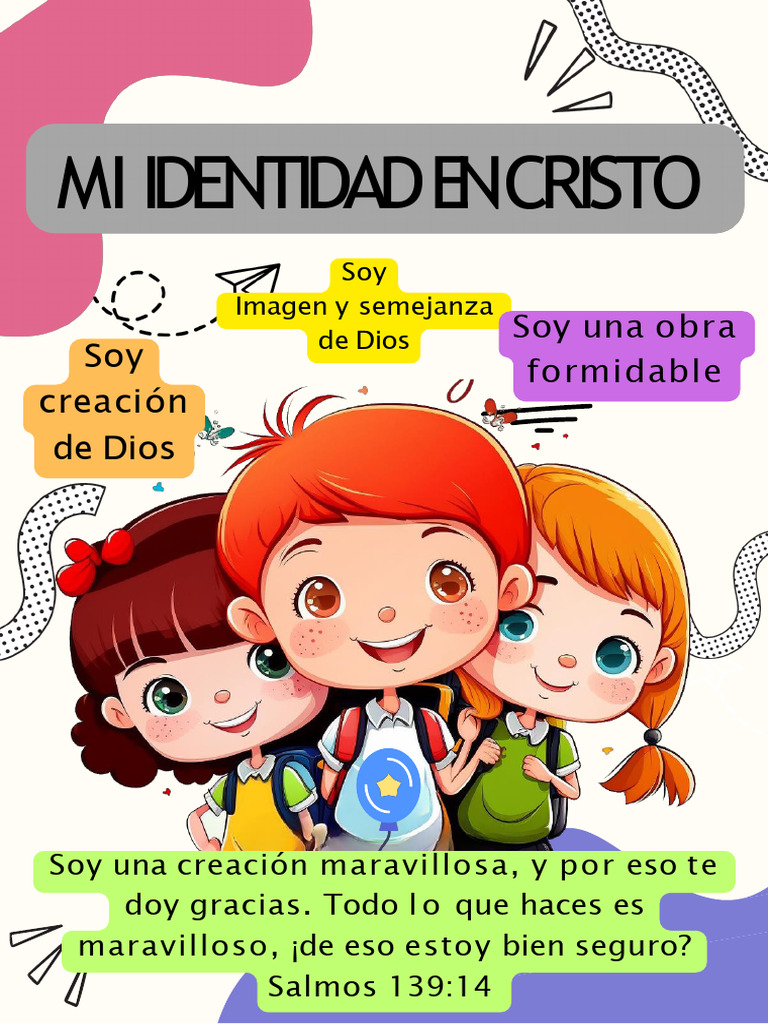 Identidad en Cristo para Niños | PDF | Dios | Salmos