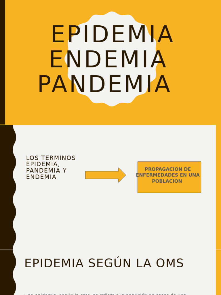 Epidemia Endemia Pandemia | PDF | Pandemia | Epidemias
