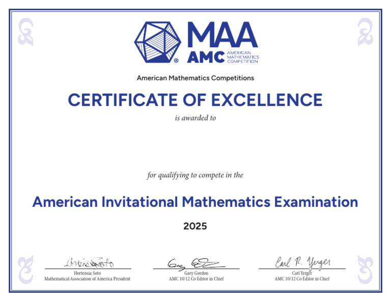 AIME Qualifier-42 | PDF