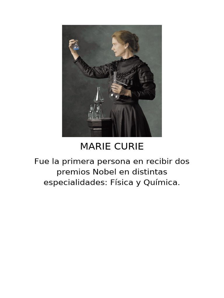 MARIE CURIE | PDF