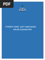 ASSET Exam Instructions Guide | PDF