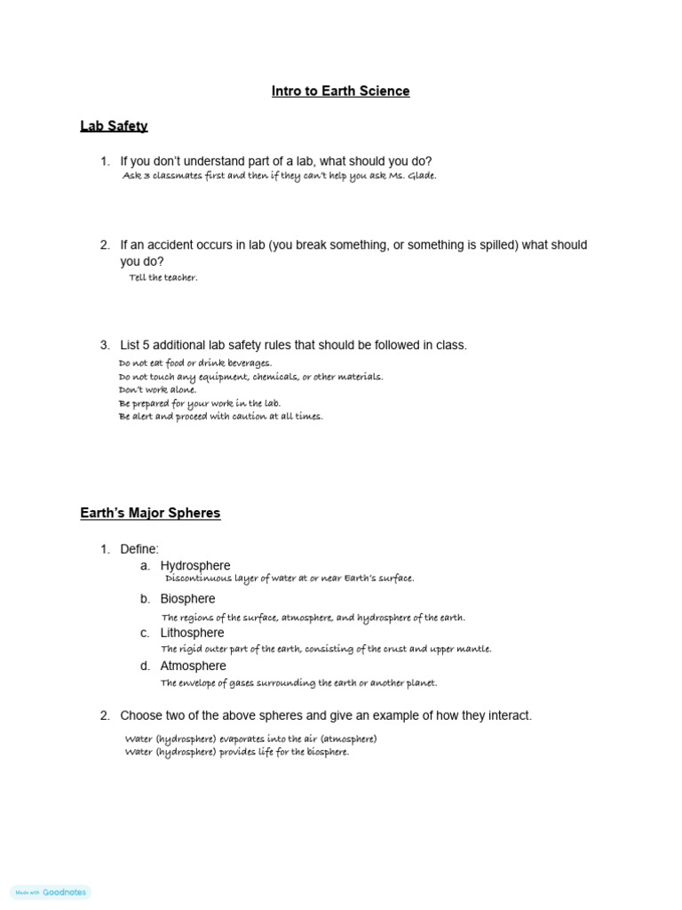 Intro To Earth Science SG | PDF | Earth | Earth Sciences