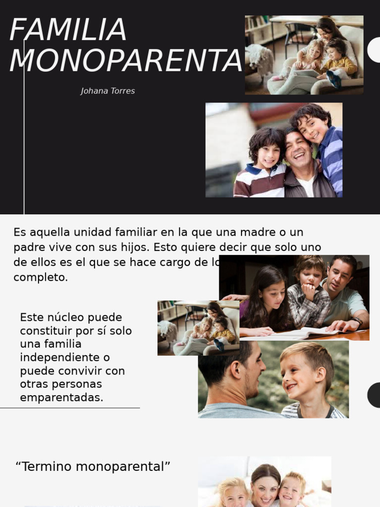 Familia Monoparental | PDF