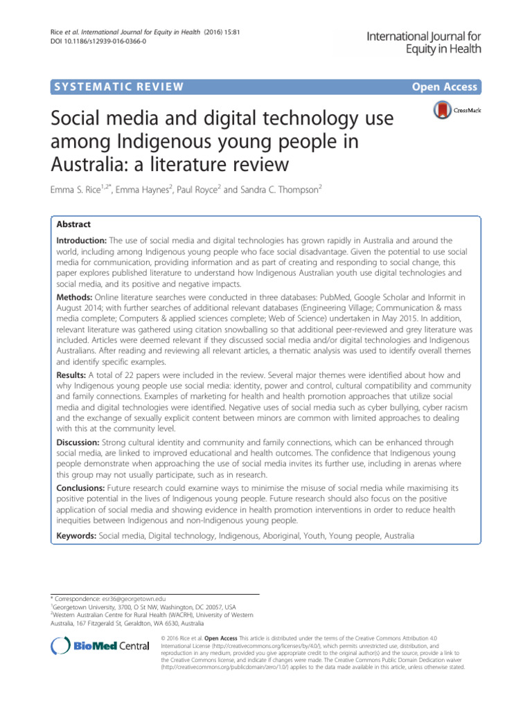 Social Media and Digital Techn | PDF | Social Media | Popular Culture ...