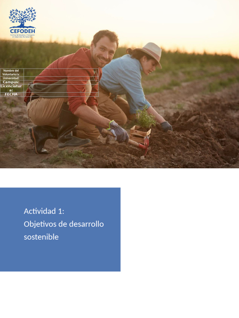 Actividad 1 ODS | PDF