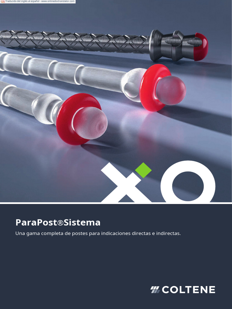 Coltene ParaPost Brochure - En.es | PDF | Perforación | Aleación