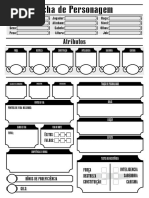 Ficha RPG Personalizada | PDF