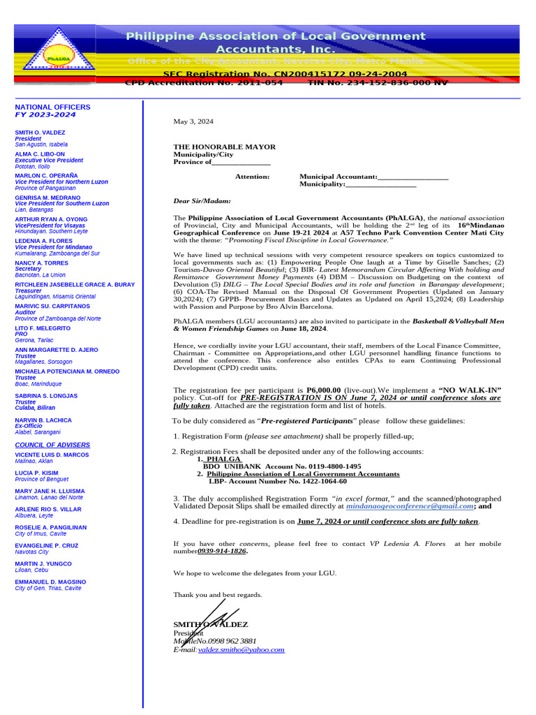 16th Mindanao Invitation City Mun - MATI | PDF | Philippines