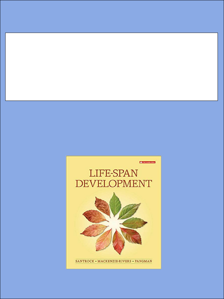 Solution Manual for Life Span Development Canadian 6th Edition Santrock ...