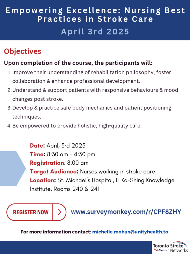 Empowering Excellence - Nursing Best Practices in Stroke Care | PDF