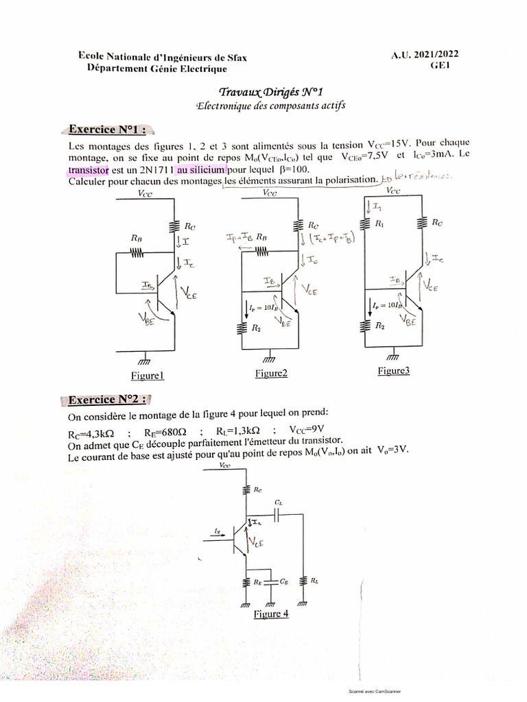 TD1 Ex1 Et Ex2 | PDF