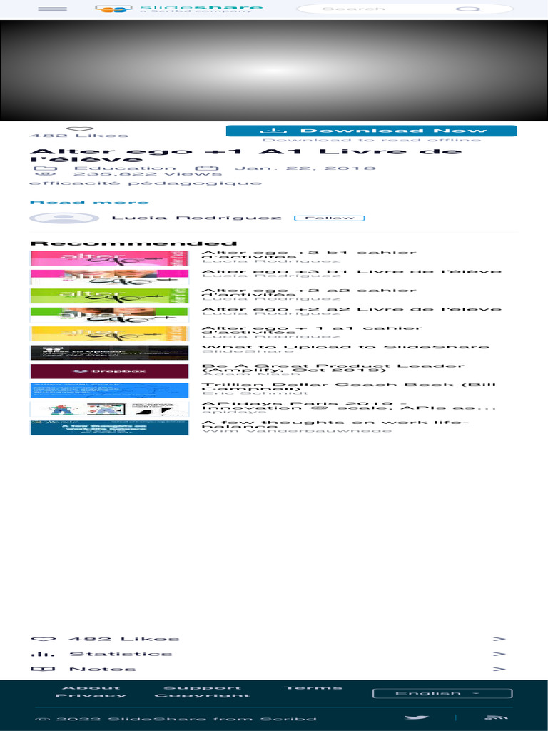 Alter Ego +1 A1 Livre de L'élève 7 | PDF