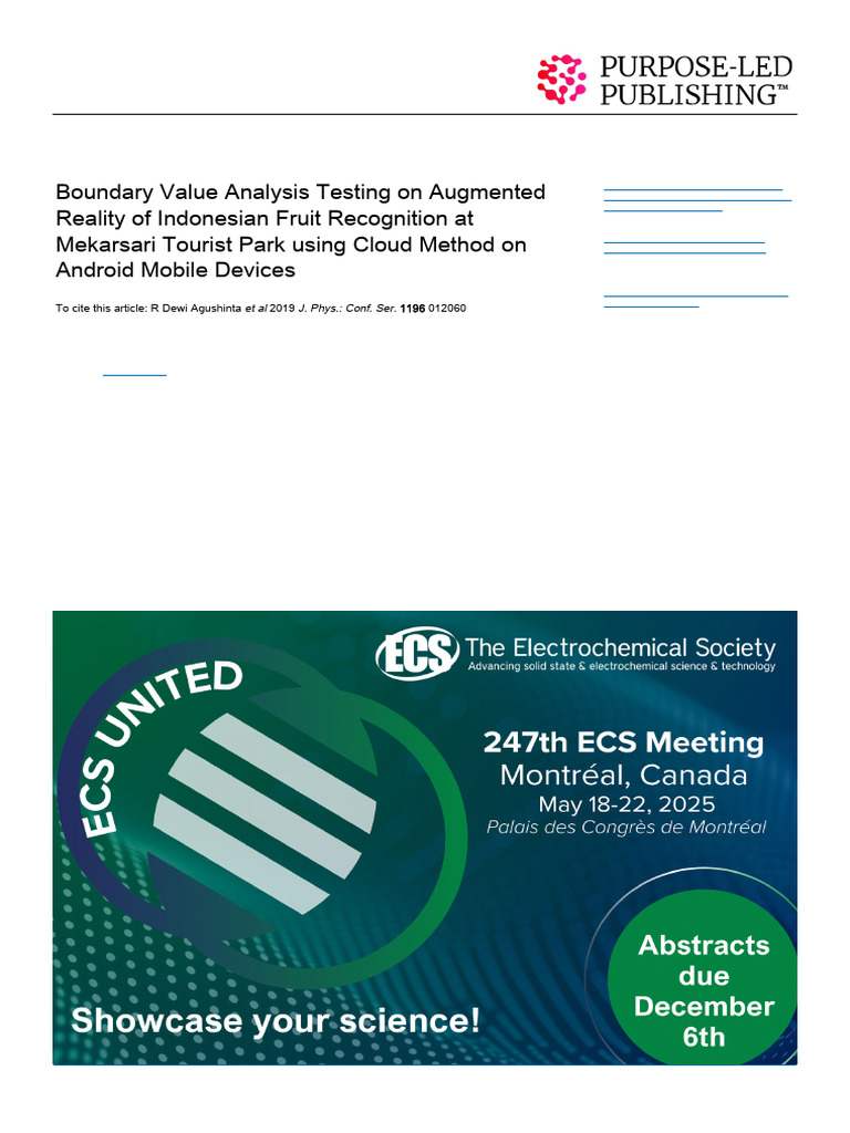 Open Access Proceedings Journal of Physics - Conference Series | PDF ...