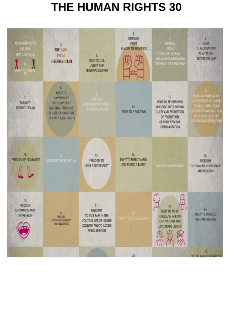 THE HUMAN RIGHTS 30 | PDF