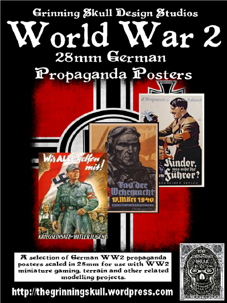 World War 2 28mm German Propaganda Posters | PDF