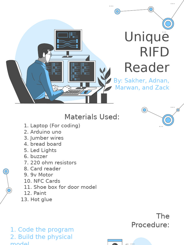 Secure Unique RFID Reader Project | PDF