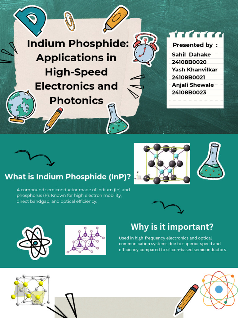 Indium Phosphide Chemistry 20250315 234247 0000 | PDF | Photonics ...