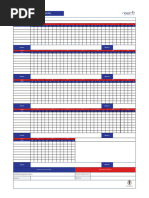 Daily Cleaning Sign Off Sheet | PDF