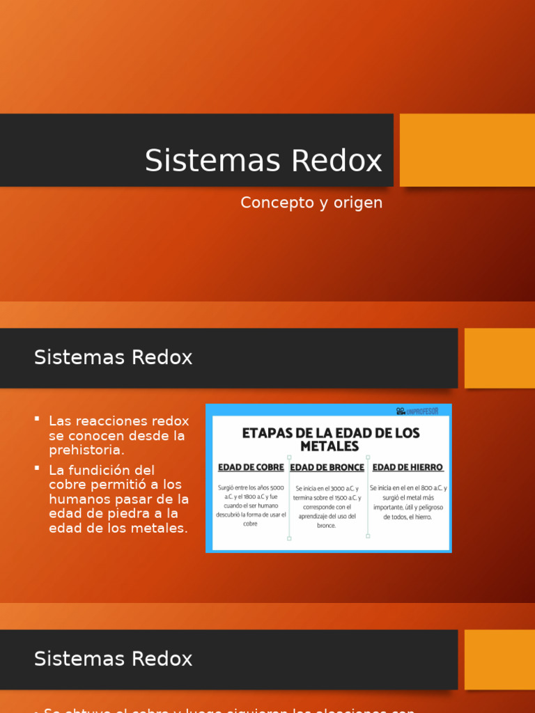 clase n°1 - Sistemas Redox | PDF | Redox | Rieles