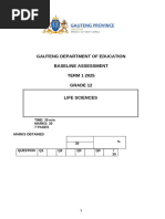 Grade 12 Life Sciences Practical Task 1 | PDF | Translation (Biology ...